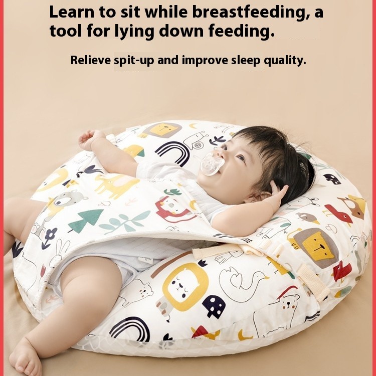 Baby Anti-Spit-Up Slope Cushion Baby Anti-Overflow Milk Choking Slope ...