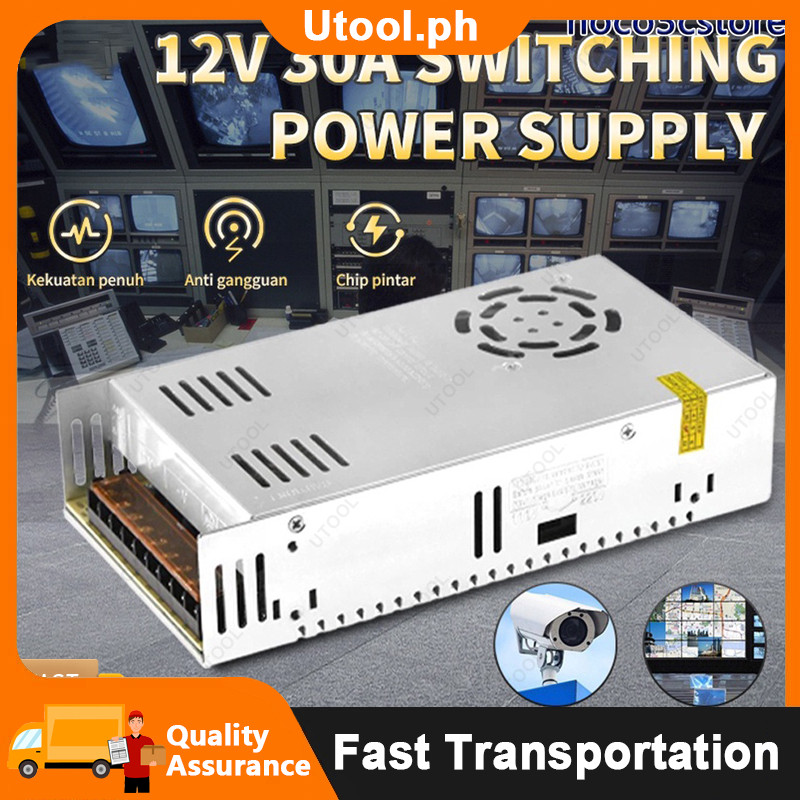 220V input DC 12V 30A output 360W Power Supply Switching Power Supply ...