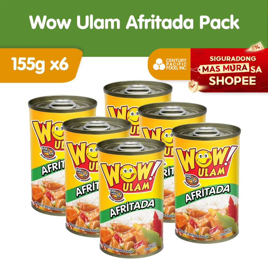 Wow Ulam Afritada 155g (Pack of 6pcs) | Shopee Philippines