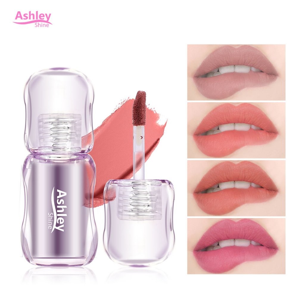 Ashley Shine Matte Lip tint Lock Color Silky 24H Long Lasting Lipstick ...
