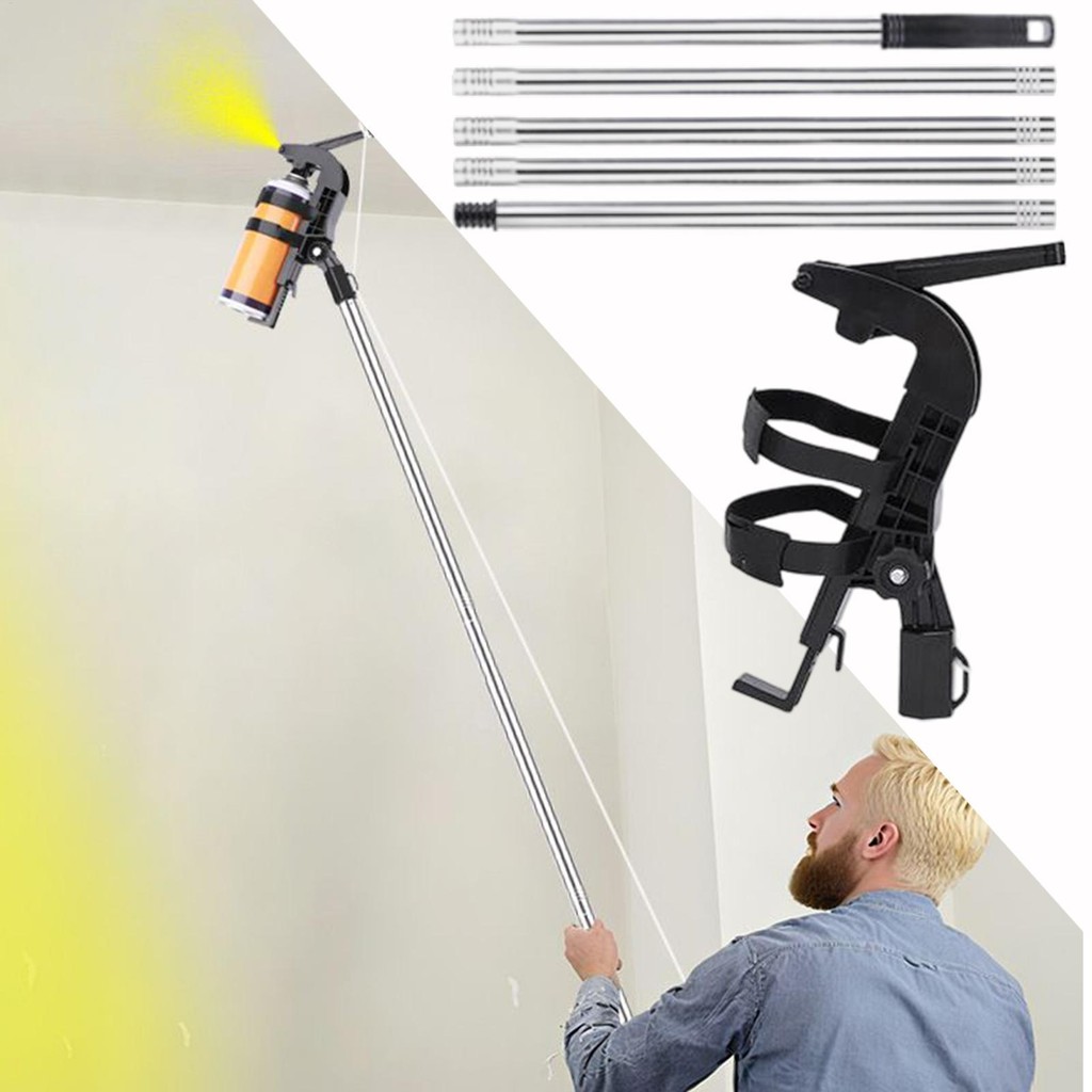 Spray Paint Extension Pole Adjustable Angle Extension Pole Adaptor ...