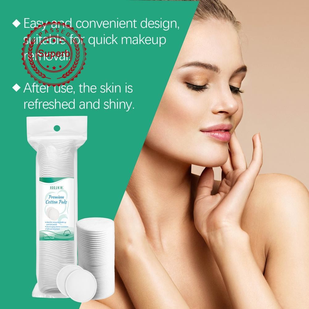 DORAME Elhoe Soft Facial Cotton Pads Gentle & Skin-friendly Makeup ...