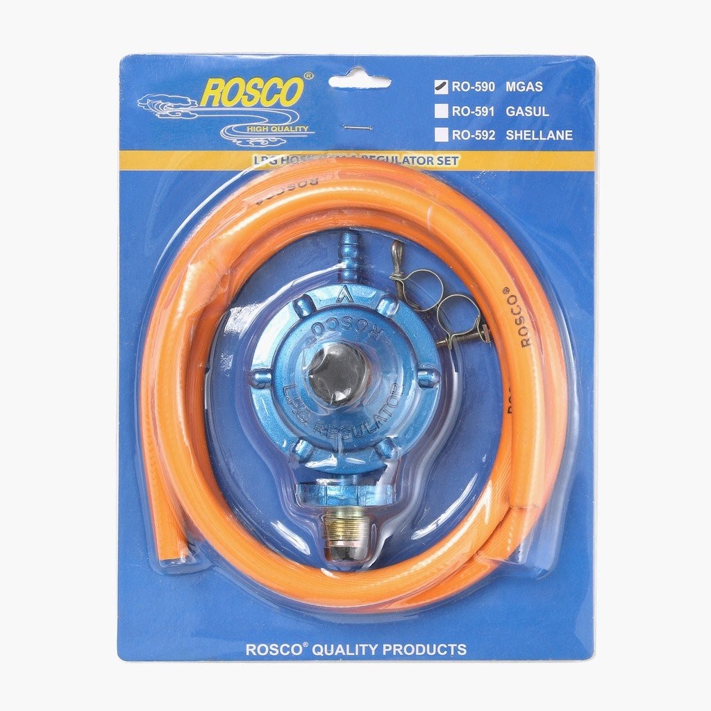 Rosco MGas Regulator and LPG Hose RO-590 | Shopee Philippines
