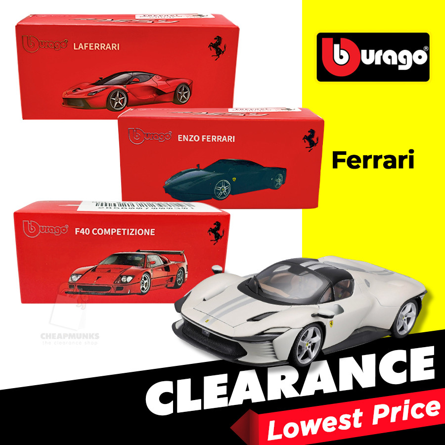 Kereta mainan diecast BBURAGO Ferrari 1:64 Diecast Racing Car Mustang ...