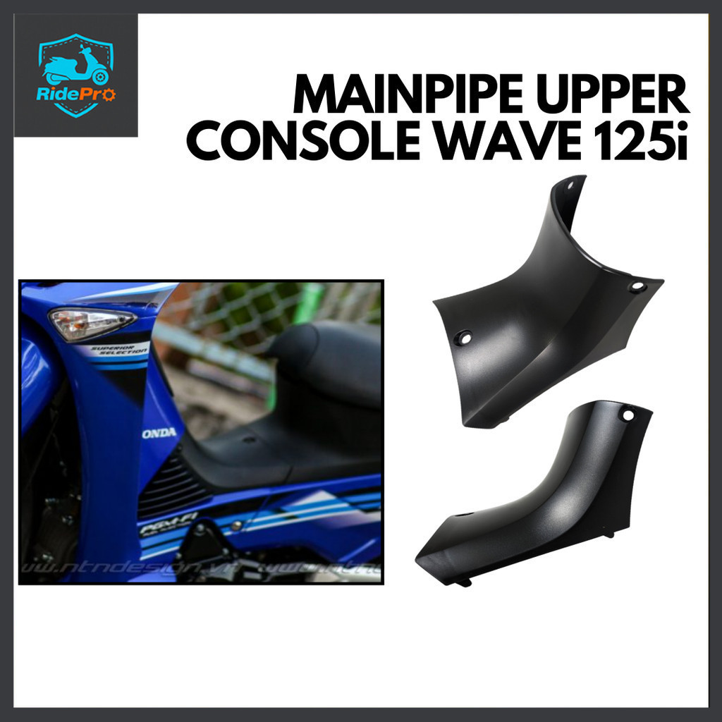 [RidePro Moto] WAVE 125i MOTORCYCLE CENTER COVER LOWER CONSOLE ...