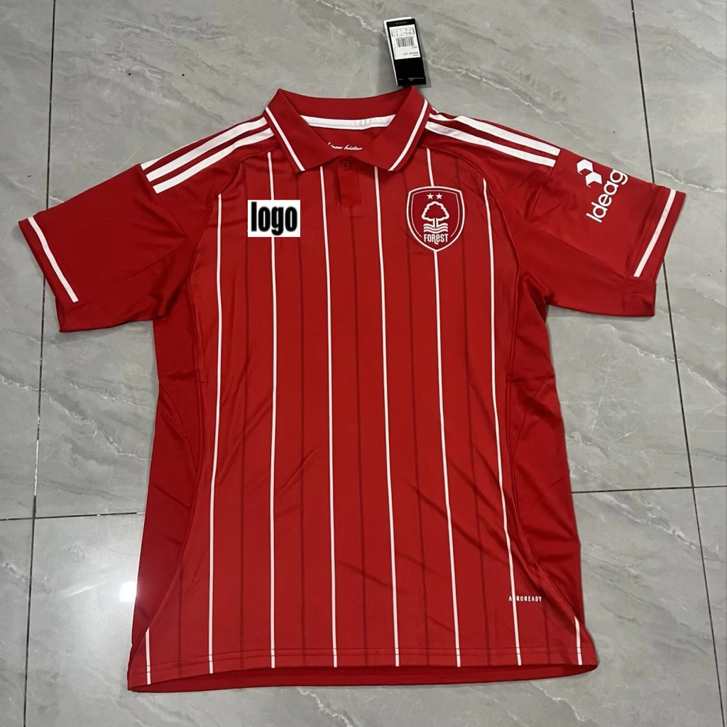 Fan Edition 2025/26 Nottingham Forest Home Jersey Football Shirt ...
