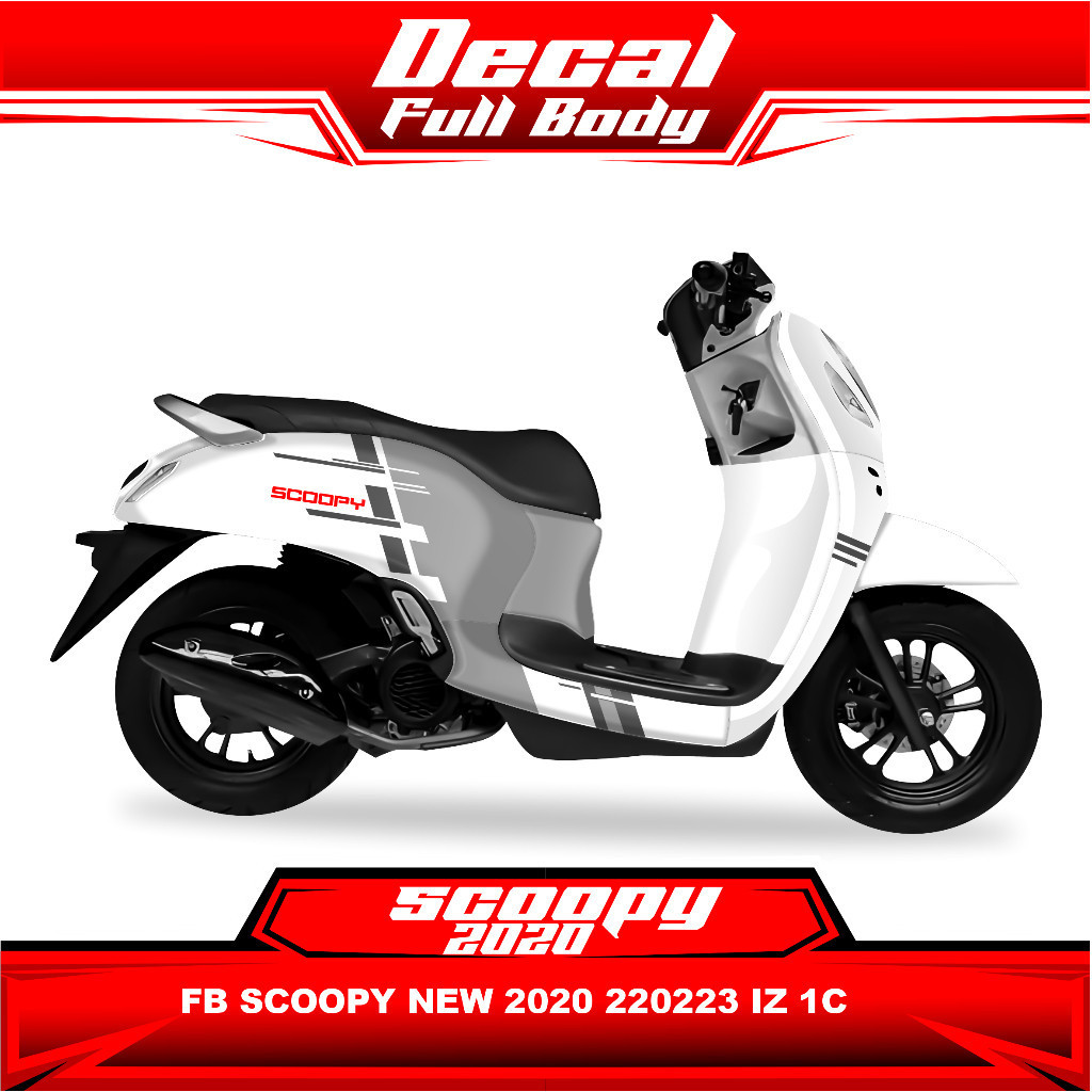 Honda Scoopy New 2020 Decal Stickers 220223 IZ 1 | Shopee Philippines
