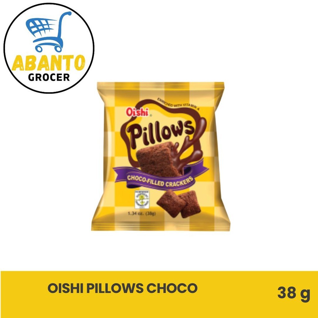 Oishi Pillows Chocolate 38 g | Shopee Philippines