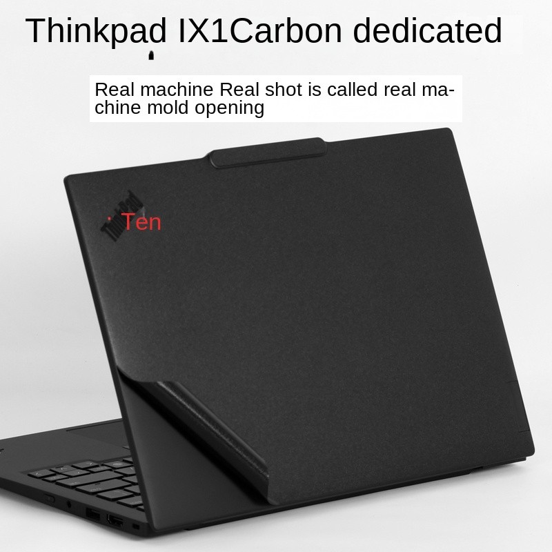 Laptop Skin Sticker Decal Matte black Vinyl Cover for ThinkPad X1 ...
