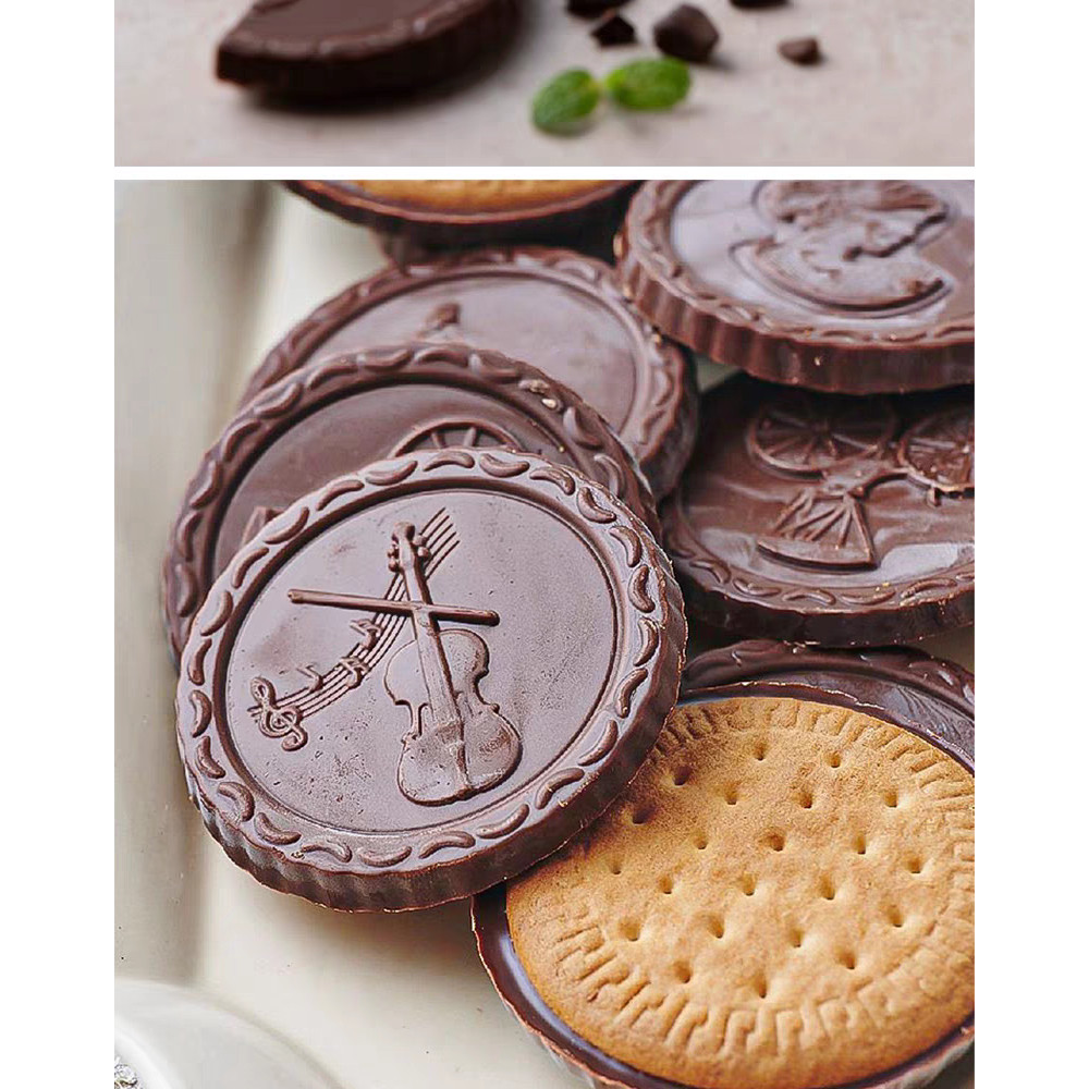 Korea Imported Lotte Benz Chocolate Sandwich Biscuits 102g Chocolate ...