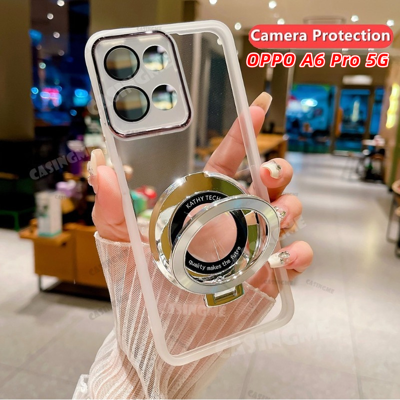 OPPO A6 Pro 5G 2025 Magnetic Stand Casing For OPPOA6Pro OPPO A6 A 6 ...