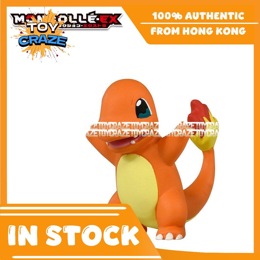 [Authentic] Takara Tomy Pokemon Moncolle - MS-12 Hitokage Mini Figure ...
