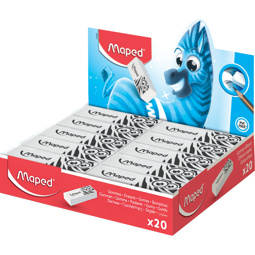 Maped Eraser 116050 Big | 20pcs | Shopee Philippines