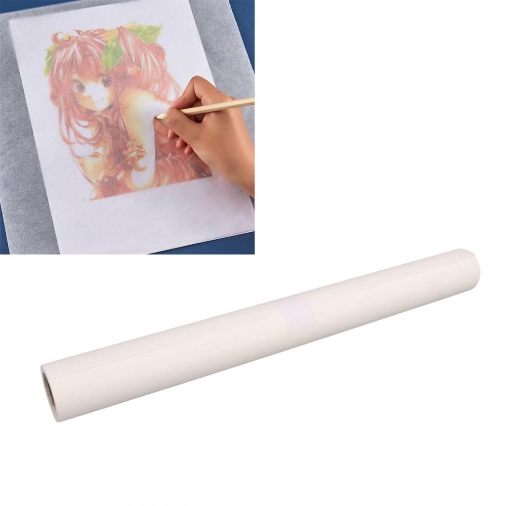 mabao 18in Tracing Paper Roll White Sketch and Trace Pattern Drafting ...