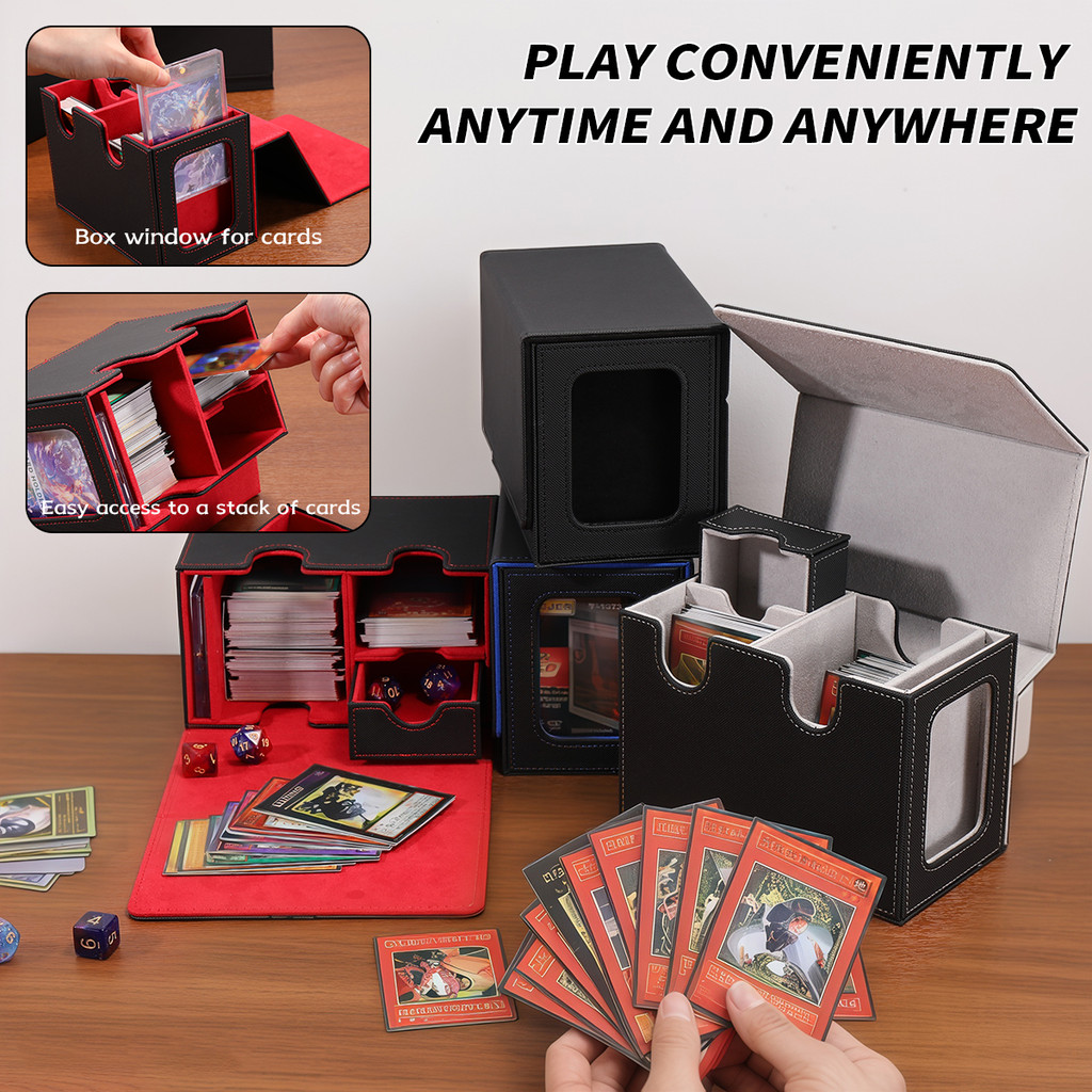 Card Deck Box Organizer Holder Storage Hobbies for Commander m tg Card ...