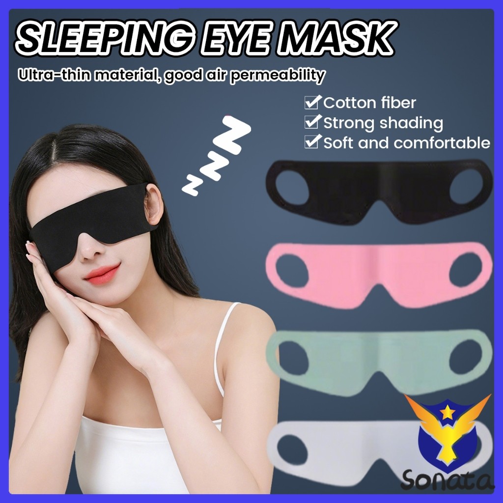 Sonata Ultra-thin Sleep Eyemask Portable Travel Sleeping Eye Shade ...