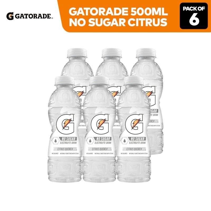 Gatorade Citrus Quench No Sugar 500ml Energy Sport Energy Drink - Pack ...