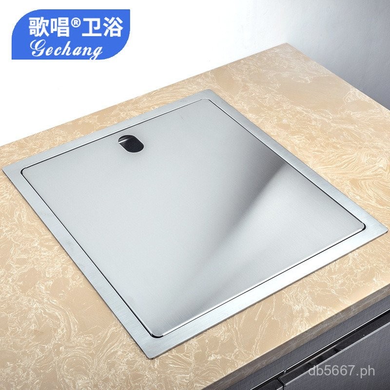 Bar Counter Invisible Sink Thickened Basin Handmade Stainless Steel ...