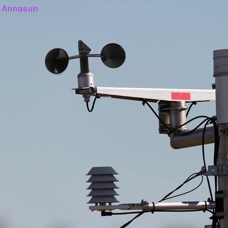 Annasun Anemometer Wind-Speed Monitoring Sensor Wind 3-Cup Wind Sensor ...