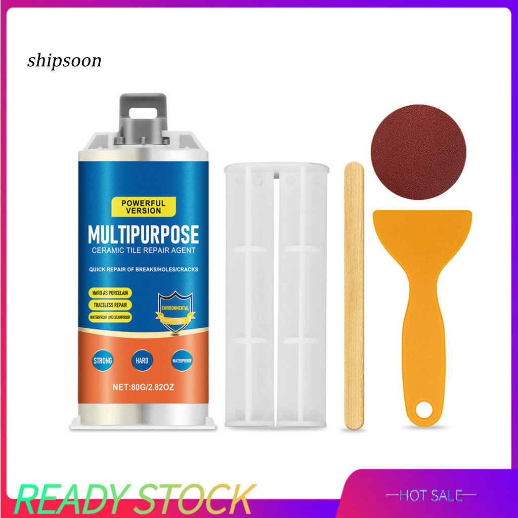 SN Epoxy Tile Repair Kit Slate Tile Restoration Agent Waterproof Tile ...