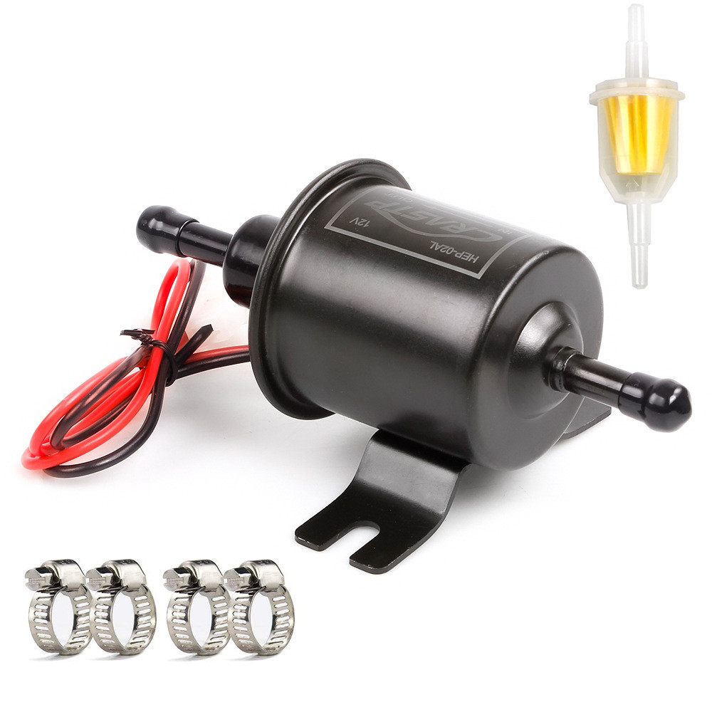 Car Modification HEP-02A Electronic Oil Pump Diesel Fuel Pump12V ...