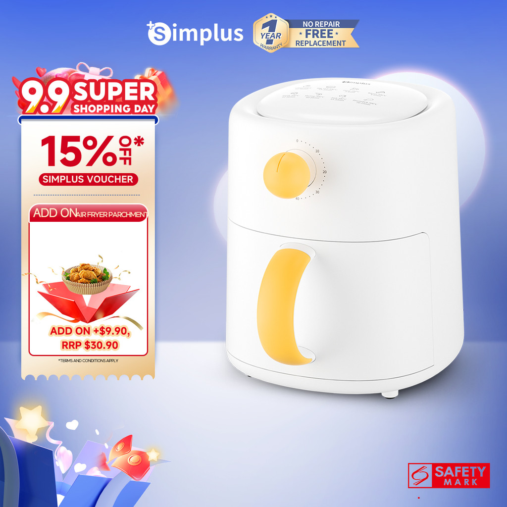 Simplus Air Fryer | 2.5L Ideal Capacity | 800W Power | Household Dorm ...