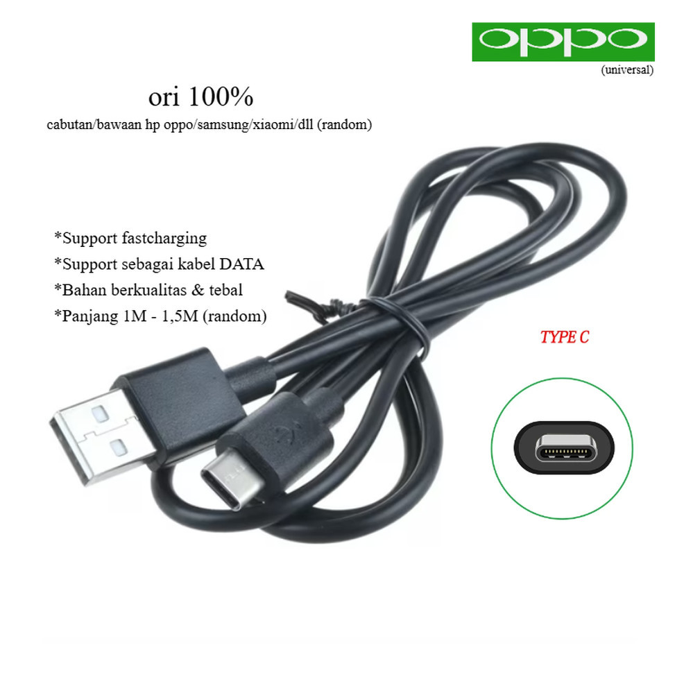 100% original (black) Usb type C charger cable oppo Find N3 (CPH2499 ...