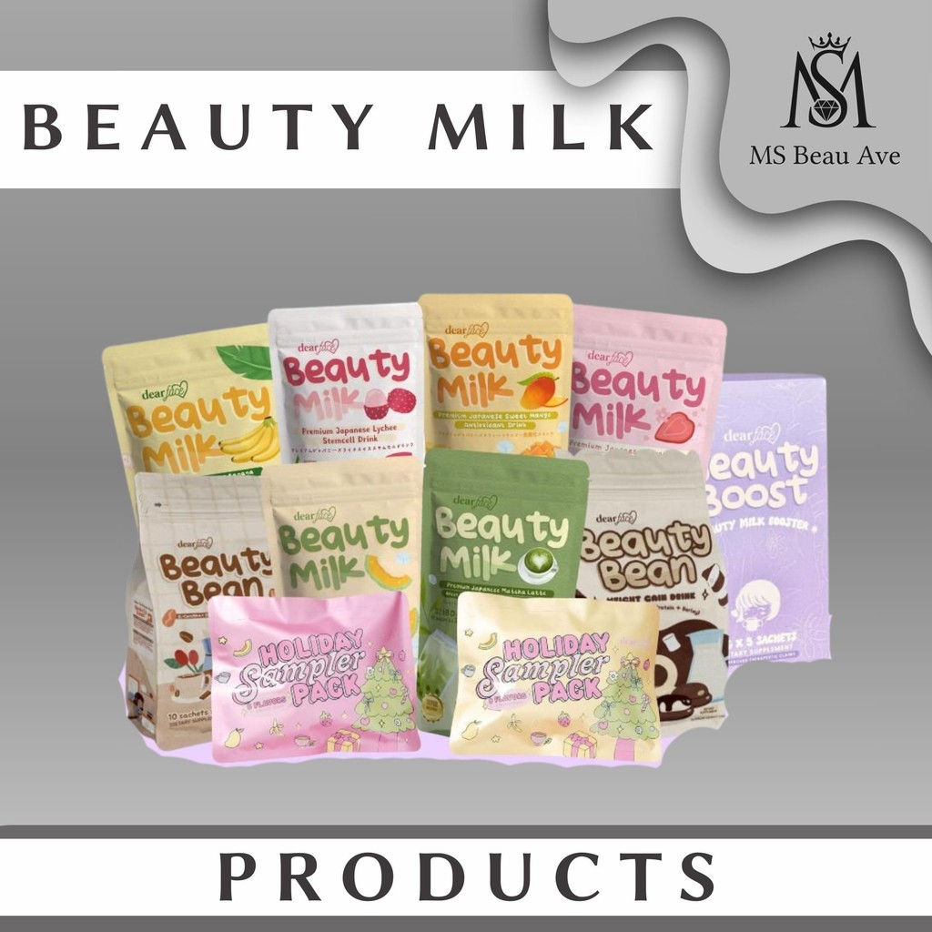 Dear Face Beauty Milk Drinks | Powdered Drinks | Shopee Philippines
