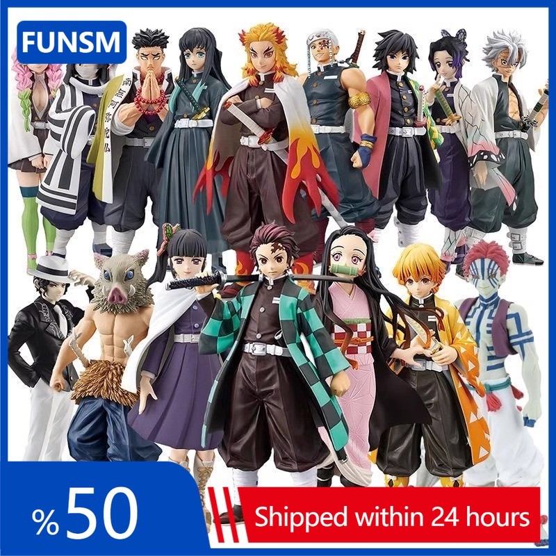 15cm Demon Slayer Cosplay Nezuko Zenitsu Anime One Piece Figure COD ...