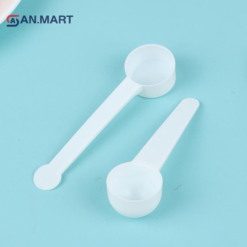 BDB 10Pcs 1g 3g 5g 10g Measuring Plastic Scoop Measuring Spoons Milk ...