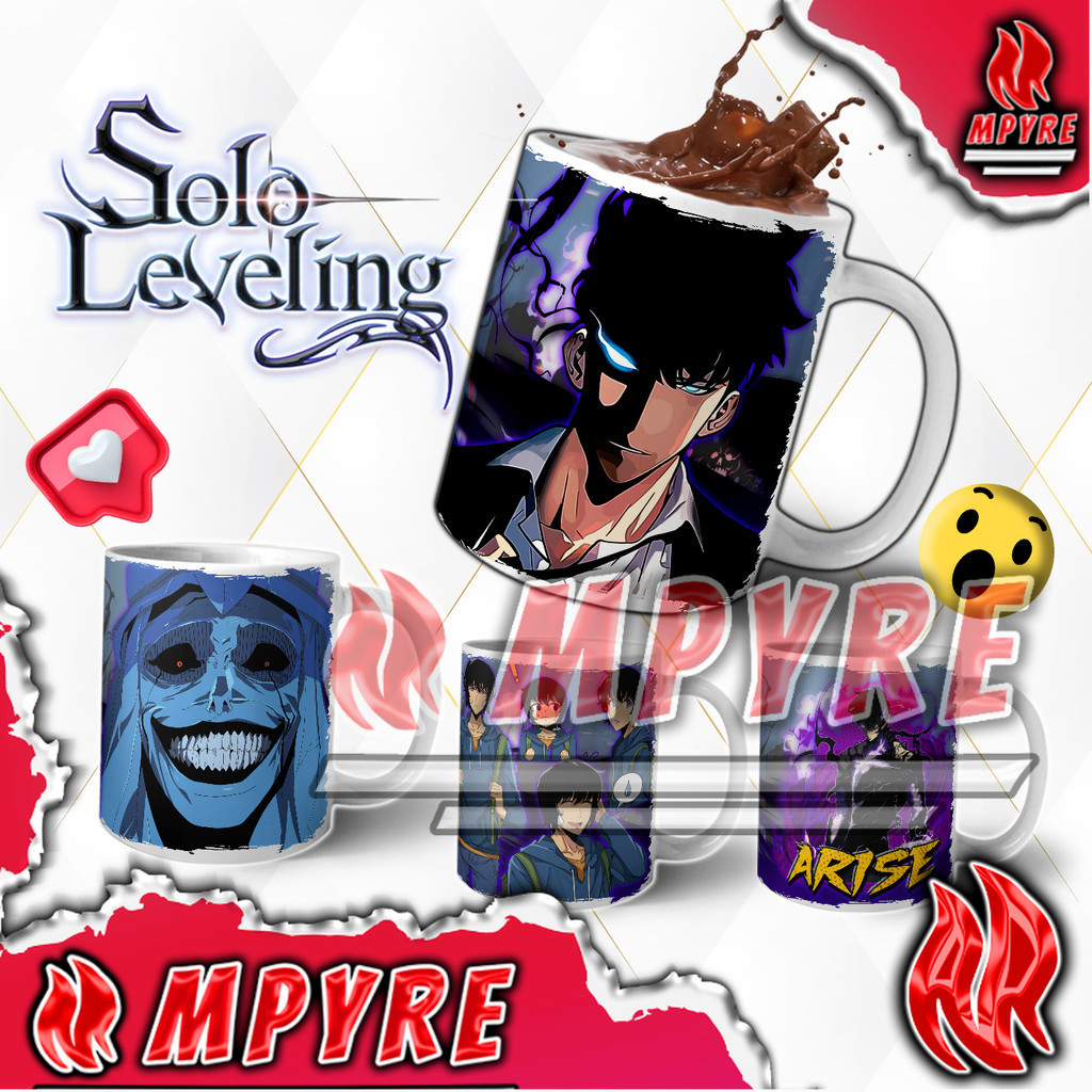 SOLO LEVELING JIN-WOO CHARACTER MUG DESIGN MPYRE | Shopee Philippines