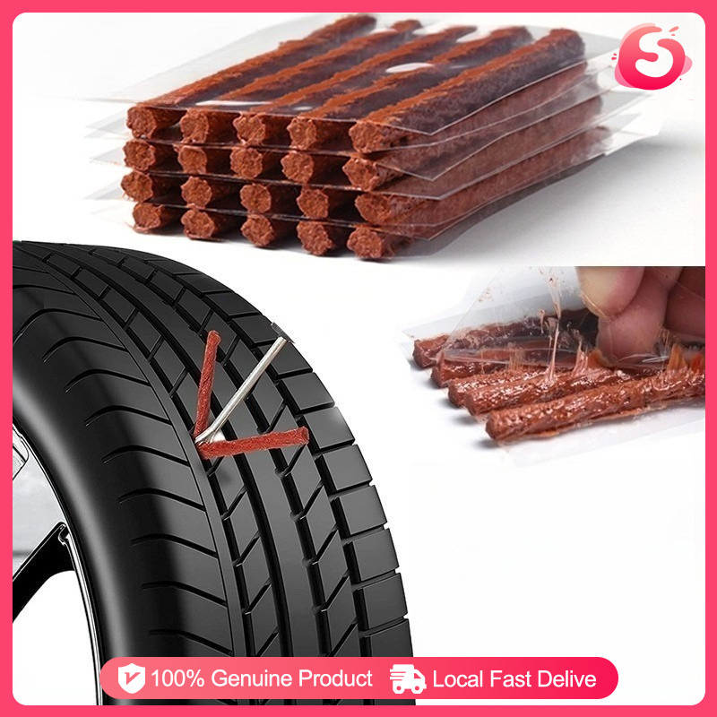 Tough 60 Strip Tubeless Tyre Plug Kit for Car Motorcycle Heavy Duty ...