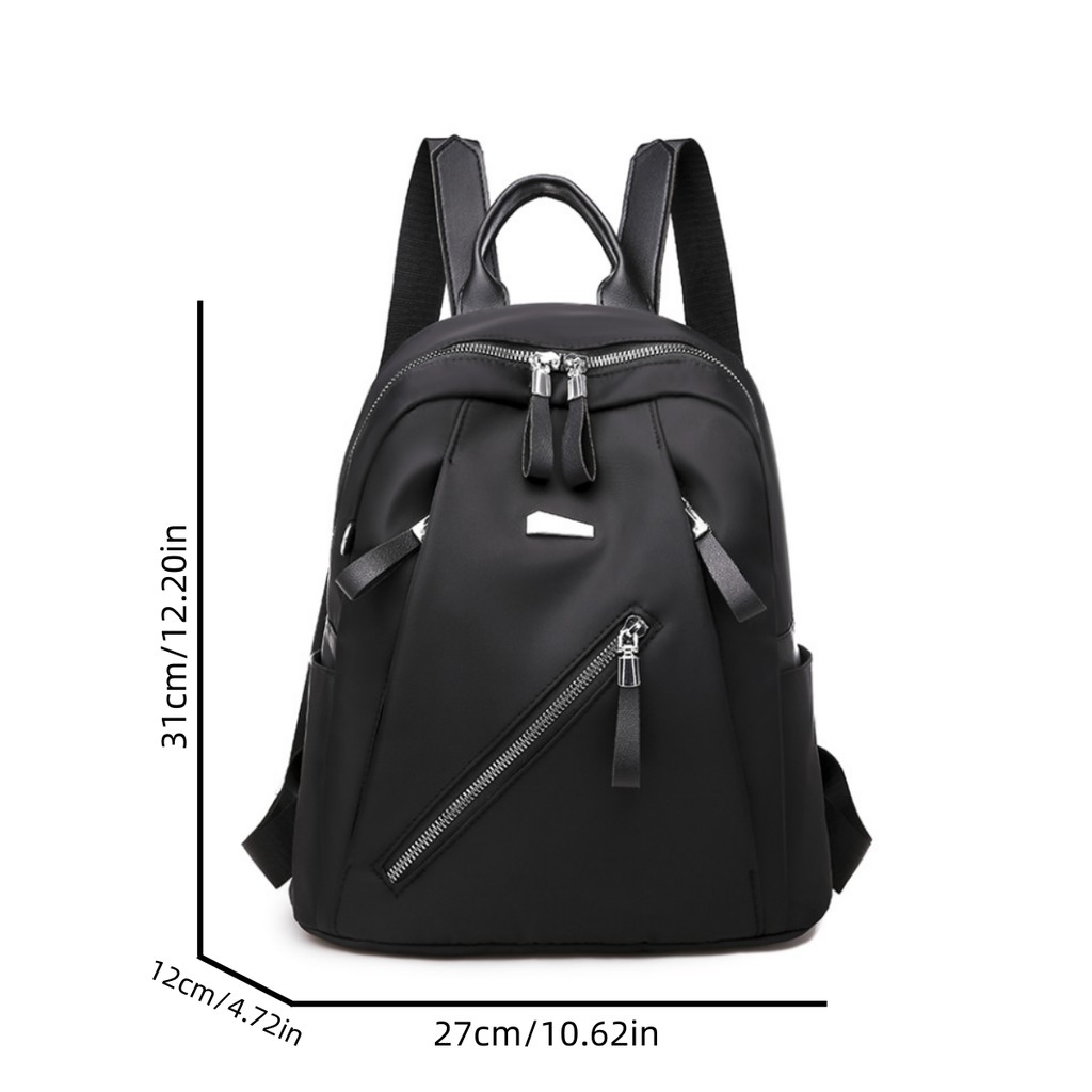 Ladies Preppy Style Backpack, Lightweight Backpack, Adjustable Shoulder ...