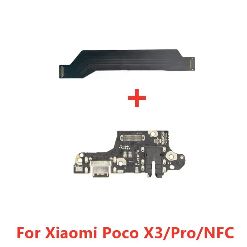 Mainboard main board flex cable for Xiaomi Poco X3 NFC Pro USB board ...