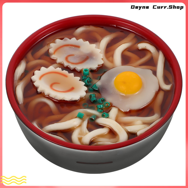 Artificial Noodle Bowl Fake Food Models Desktop Saving Pot Japanese ...