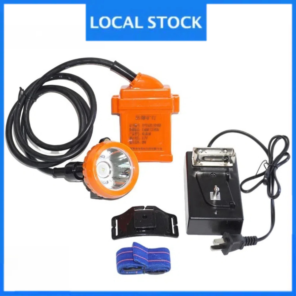 [24H SHIP] KL5M Miner's Lamp Wisdom Flashlight Rechargeable Lithium ...