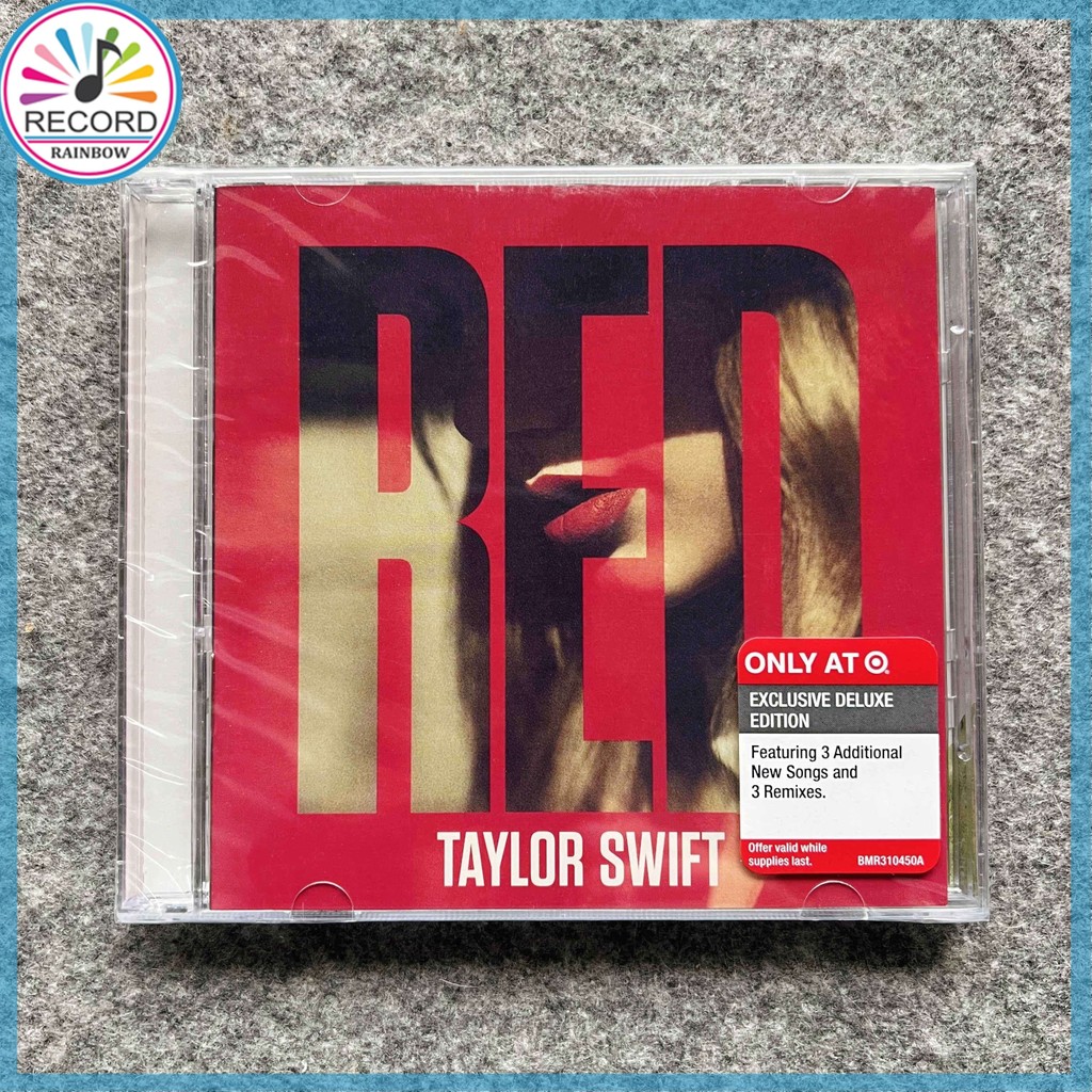 Taylor Swift Red Deluxe Edition 2CD Album [Sealed] Brand New OTSETH ...