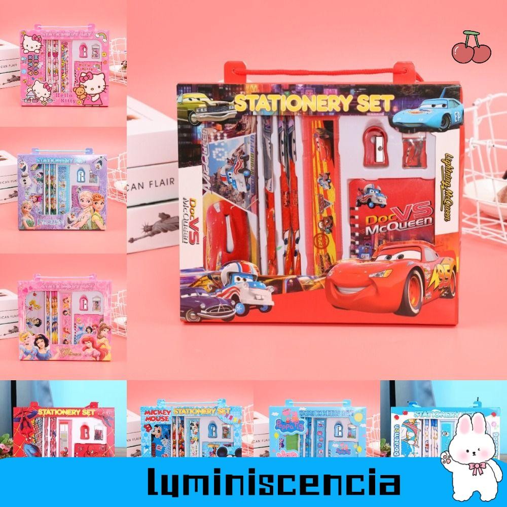 LUMINISCENCIA Cartoon Stationery Box, McQueen Pencilcase Learning ...