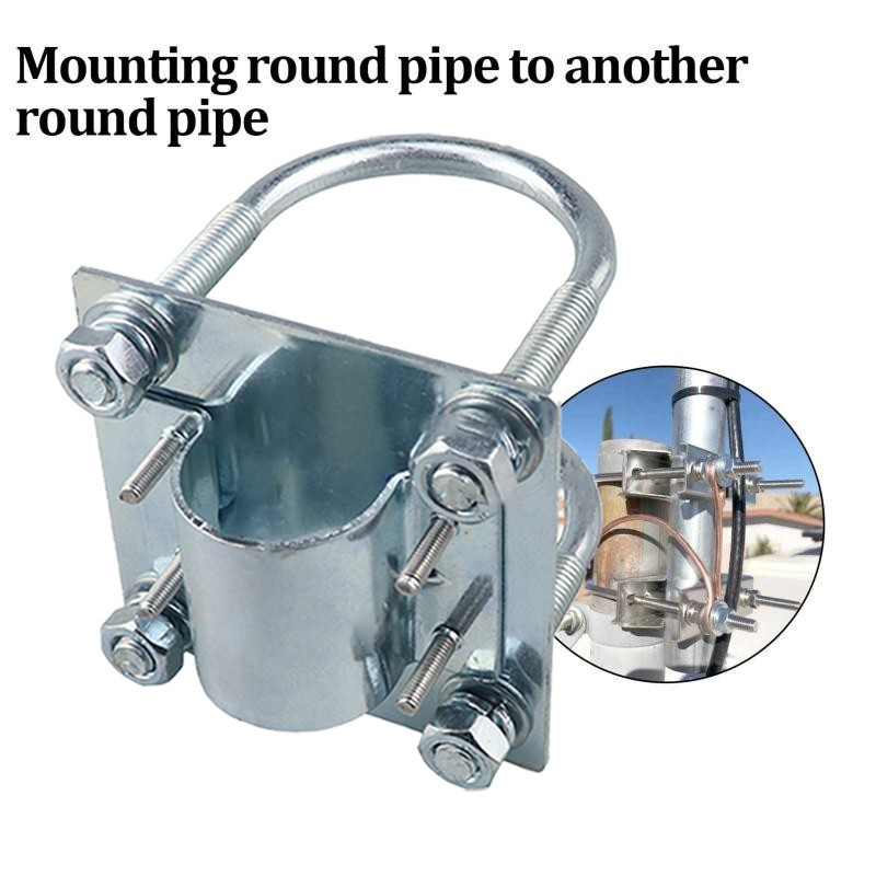Antenna Mast Clamp Antenna Clip Antenna U-Bolt Clamp Bracket Pole Mount ...