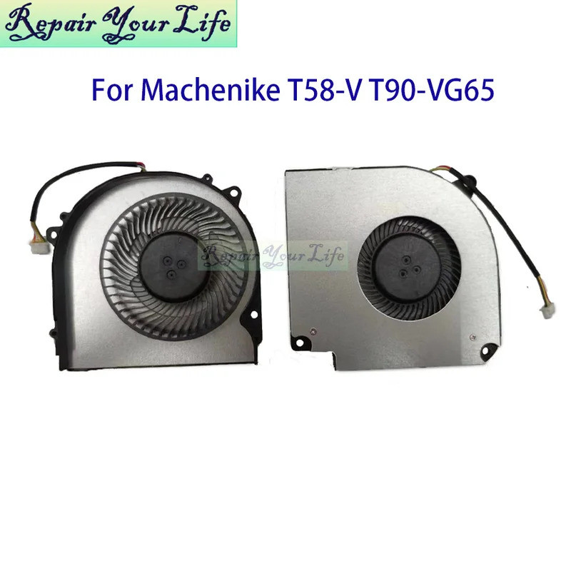 Gaming Laptop CPU GPU Fan For Machenike T58-V T58-VB T58-VA T58-VG65T T90-VG65 EGC-77100V1-0AH ...