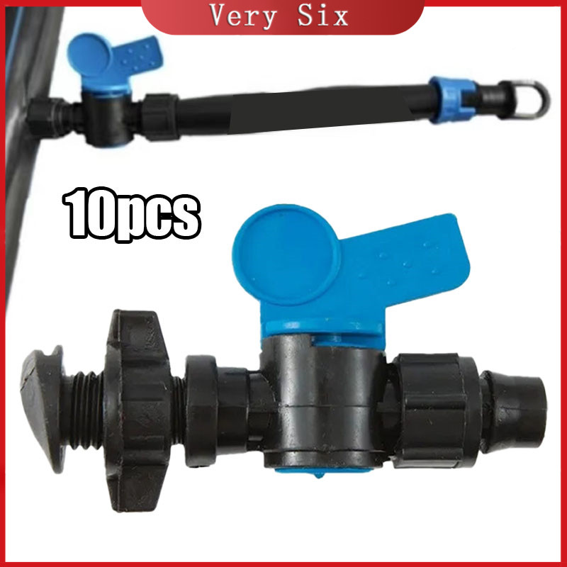 10pcs Drip Valve Tape Lock Nut By Pass Irrigation 16mm Drip Irrigation ...
