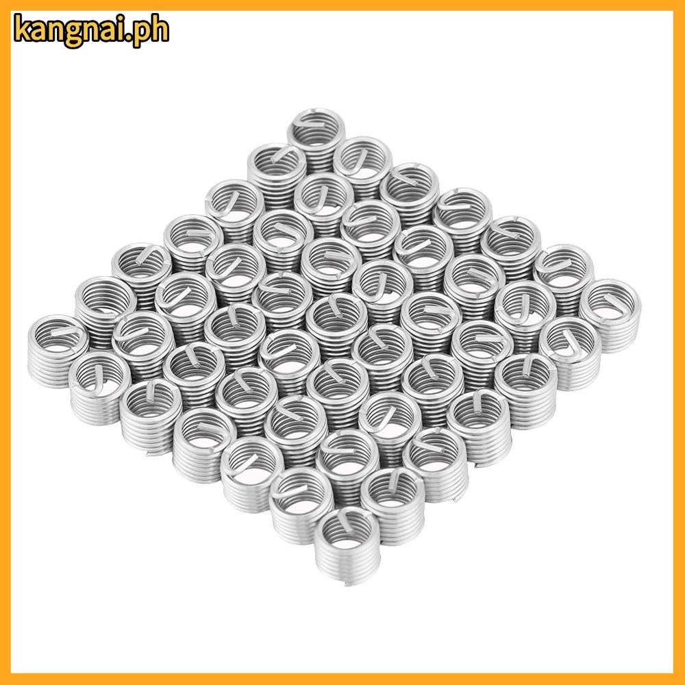KANGNAI 50pcs Helical Threaded Inserts , Stainless Steel M8 x 1.25 x 1 ...