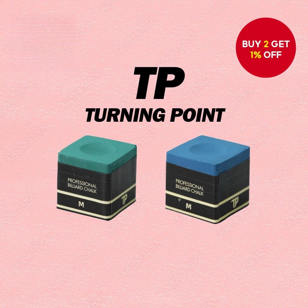 TP Professional Snooker Chalk, Oily Black Eight Billiard Cue Tip Powder ...