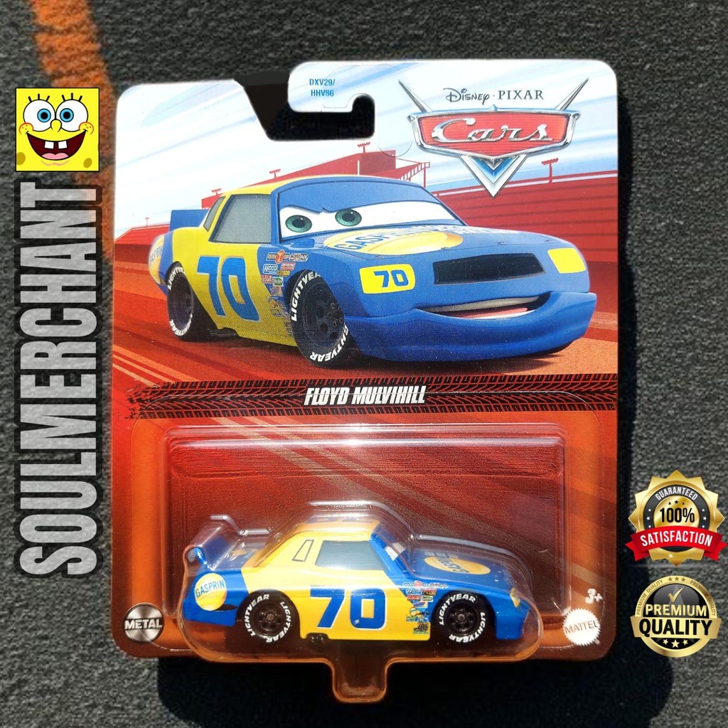 Disney Pixar Cars Floyd Mulvihill Gasprin Diecast Race Car | Shopee ...