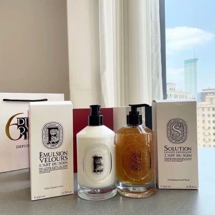 Diptyque Luxury Hand Care Trio Set | Orange Blossom Scrub + Almond ...
