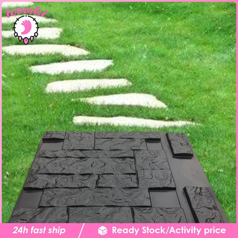 [Lovoski] Concrete , Concrete Stamp DIY Moldings Irregular Pattern Home ...