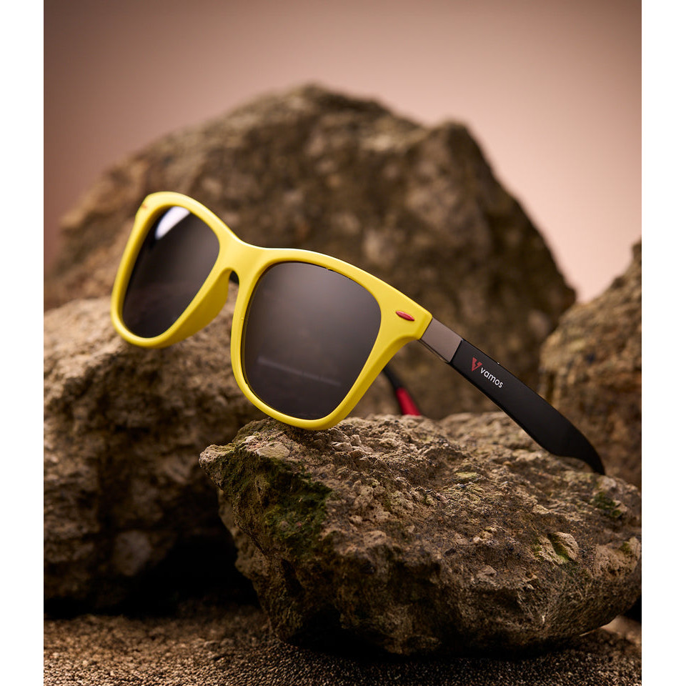 BONDI MATTE YELLOW/BLACK FRAME - BLACK LENS SPEX | Shopee Philippines