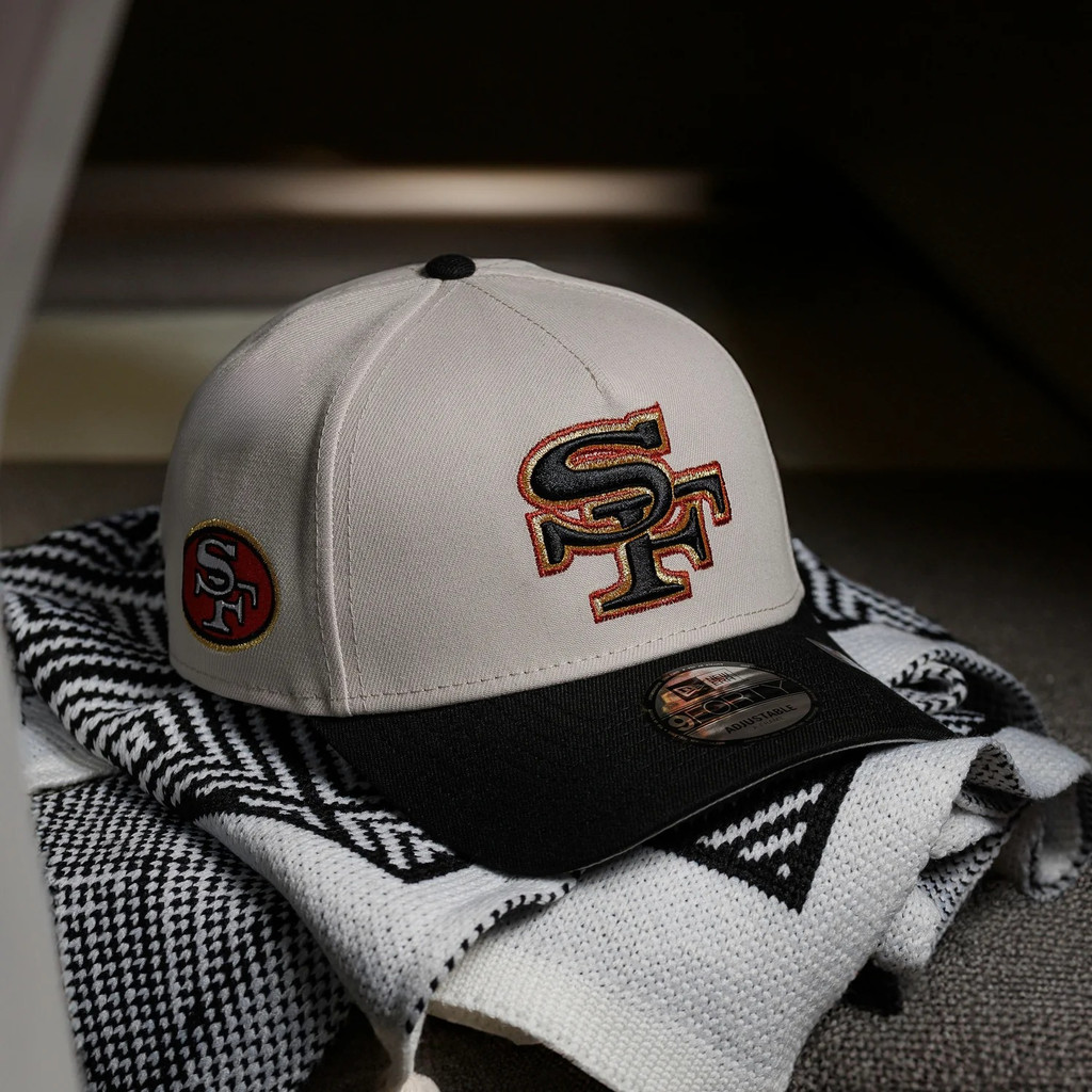 NEW ERA 9FORTY A-FRAME NFL San Francisco 49ers Stone/Gray UV Baseball ...