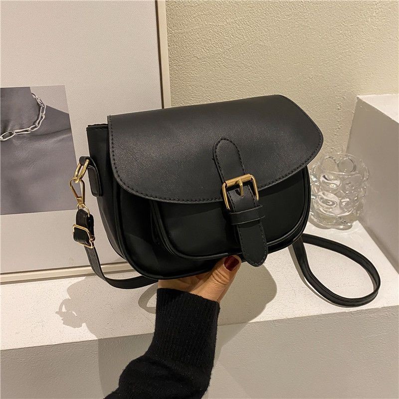 Simple Bag Niche 2025 All-Match Messenger Bag Fashion Texture One ...