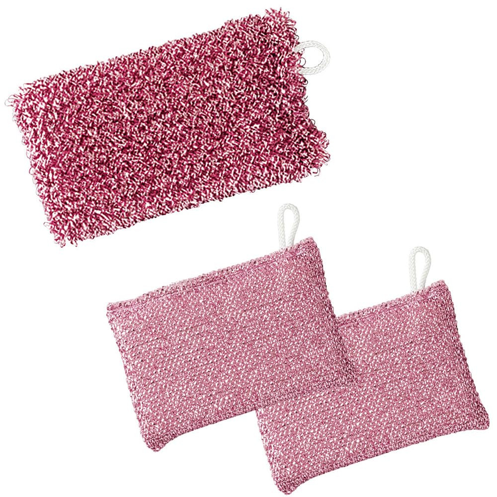 [Direct from Japan]Duskin Official Bath Sponge Set (1 Bathtub Sponge, 1 ...